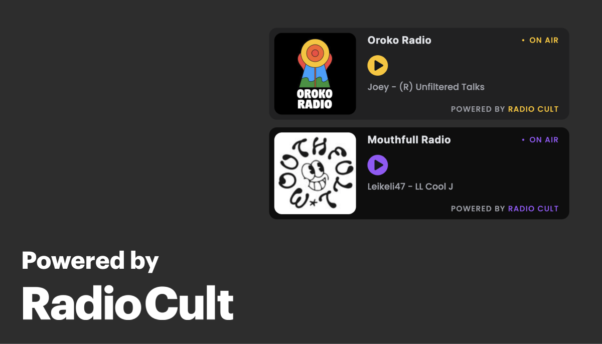 How to embed a player on your radio station's website | Radio Cult